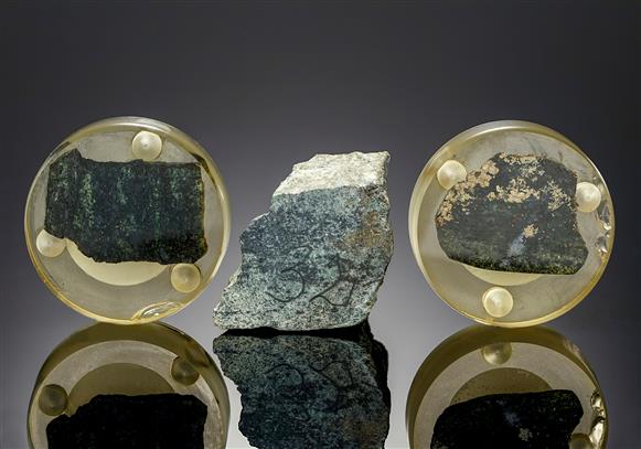 RICKARDITE (Specimen and 2 Polished Mounts) – Crystal Classics